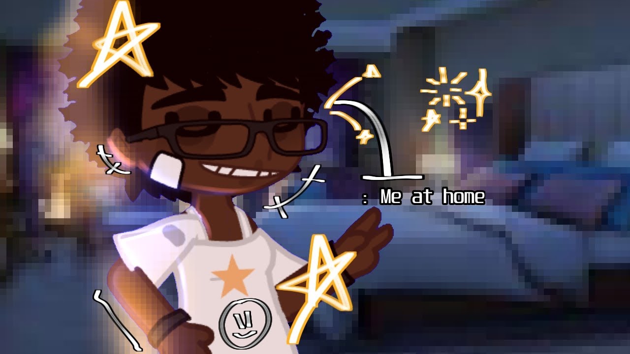 Me at school vs me at home • || GC || a lil BL ig || AM || Made by ...