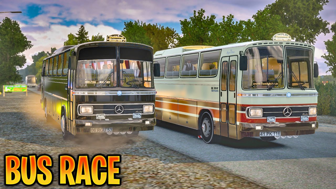 Extreme & Dangerous Bus Racing | Euro Truck Simulator 2 | Ets2 - YouTube