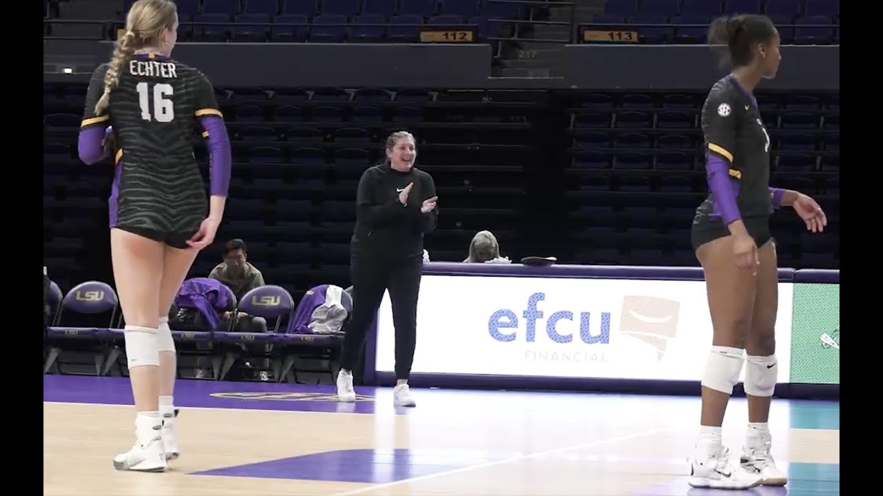 LSU Volleyball Associate Head Coach Jill [Lytle] Wilson - YouTube