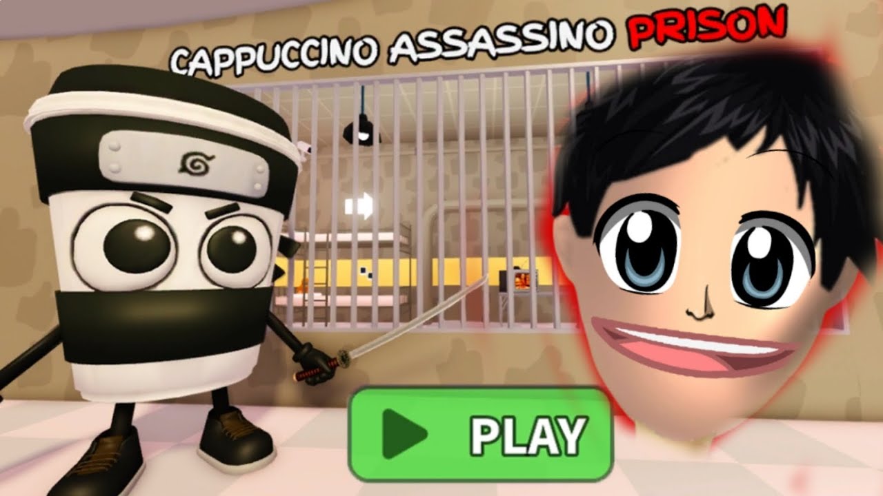 Joaquin juega la prisión de CAPU CAPU capuchino asesino - YouTube