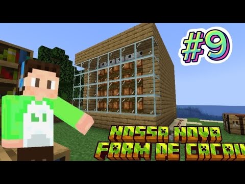 IC2-Fiz Nossa Nova Farm De Cacau No Minecraft - YouTube