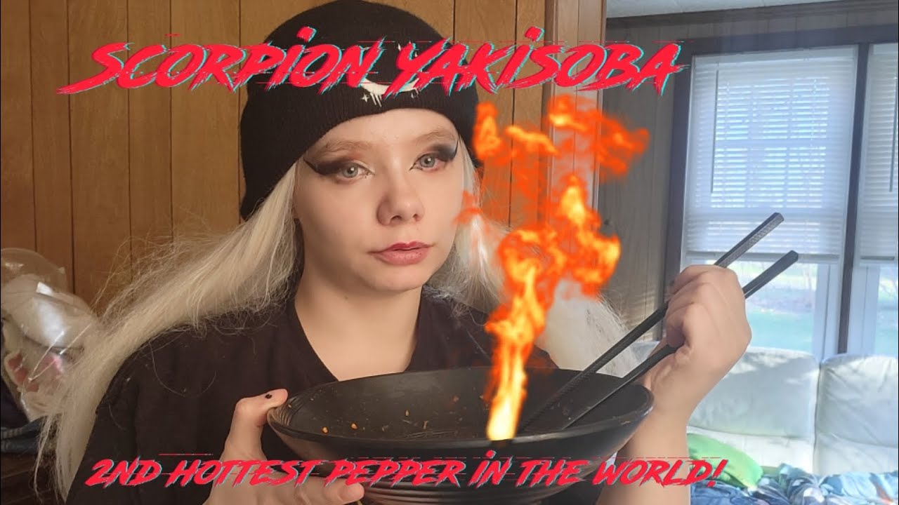 Scorpion Pepper Noodles 【 Nami's Nom Noms 】 - YouTube