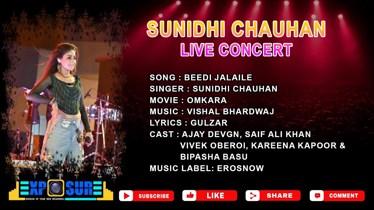 BEEDI JALAILE || OMKARA || SUNIDHI CHAUHAN || AJAY DEVGN, SAIF ALI KHAN ...