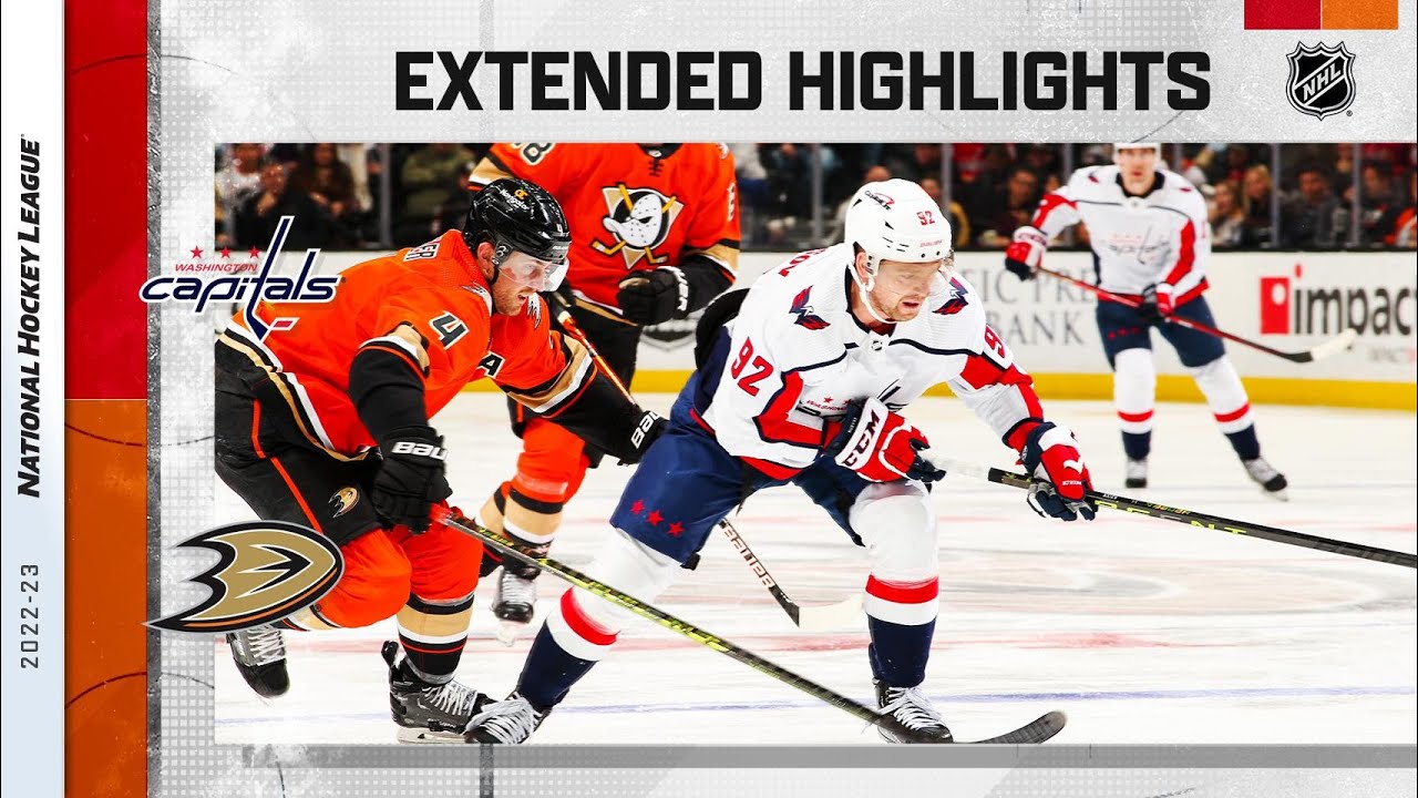 Washington Capitals vs. Anaheim Ducks Mar 1, 2023 HIGHLIGHTS - YouTube
