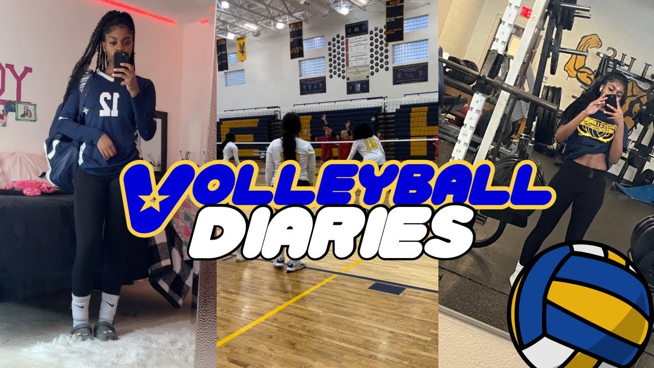Volleyball Diaries: practice, workouts, gameday + mini vlog | Yomaa ...