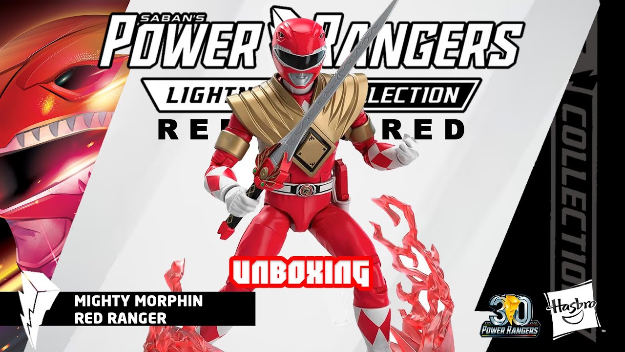 Mighty Morphin Red Ranger (Remastered) | Unboxing | Celebrando los 30 ...