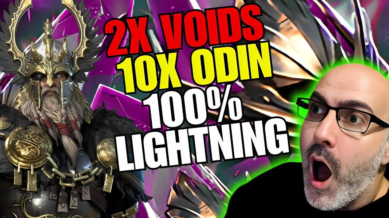 10x Odin Event! 2x Void Shards We Got This!!! Raid: Shadow Legends ...