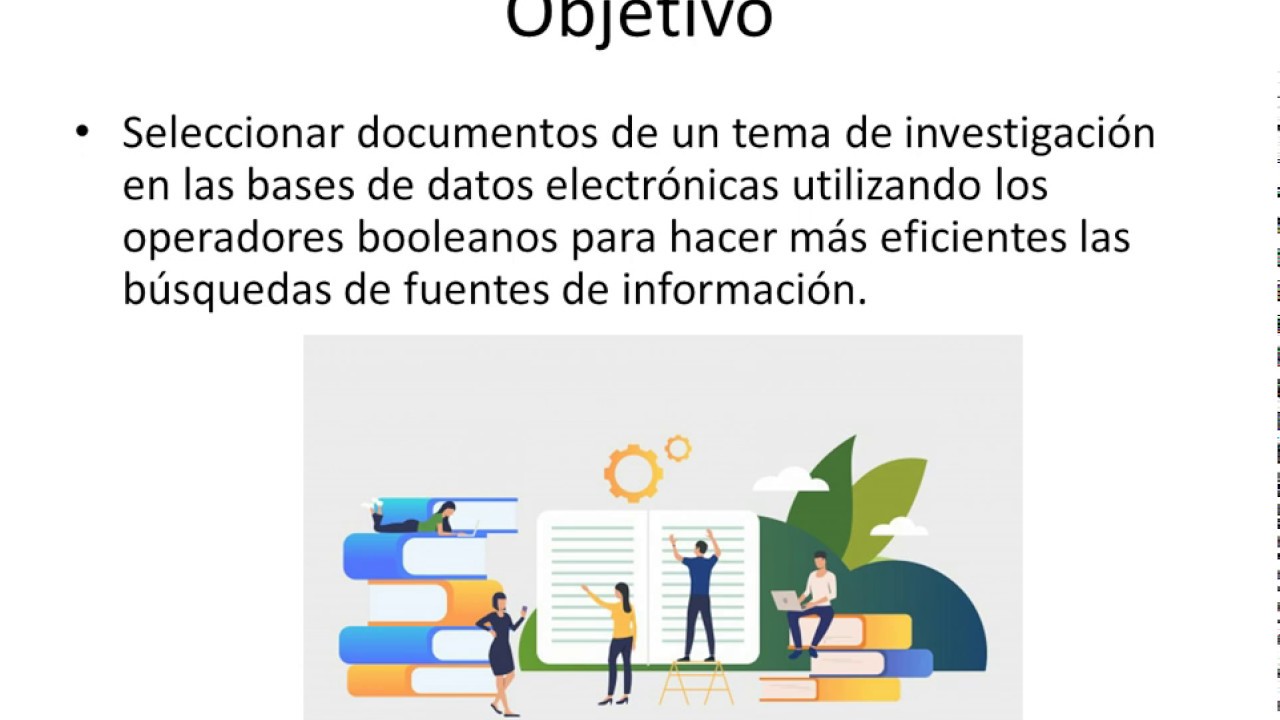 Búsqueda de información en bases de datos con operdores booleanos - YouTube