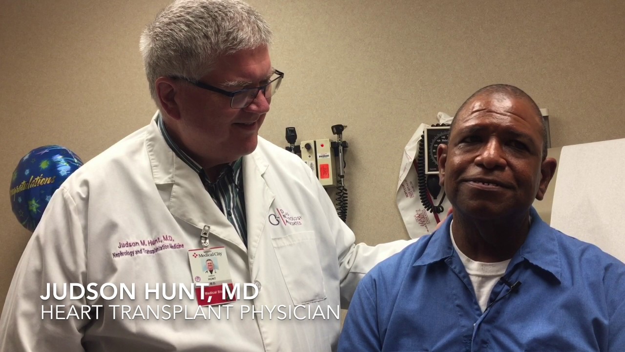 Donald Robinson's Heart Transplant Patient Story - YouTube