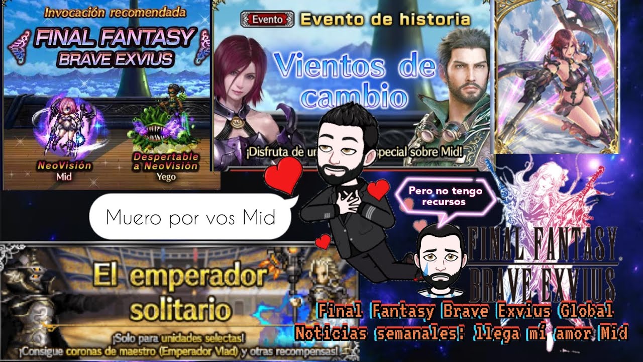 FFBE Global - Noticias semanales: llega Mid NV, Yego NVA y mejoras de ...