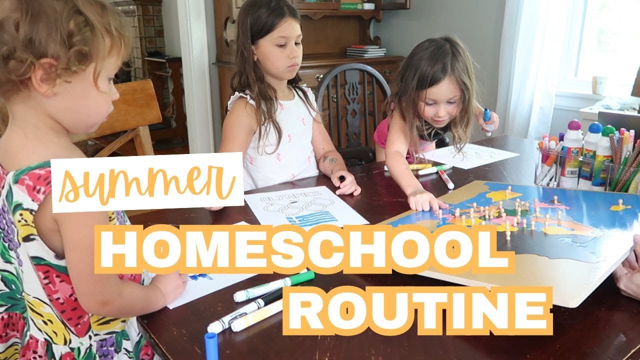 SUMMER HOMESCHOOL ROUTINE!! LOVEVERY READING SKILL SET & COUNTRY ...