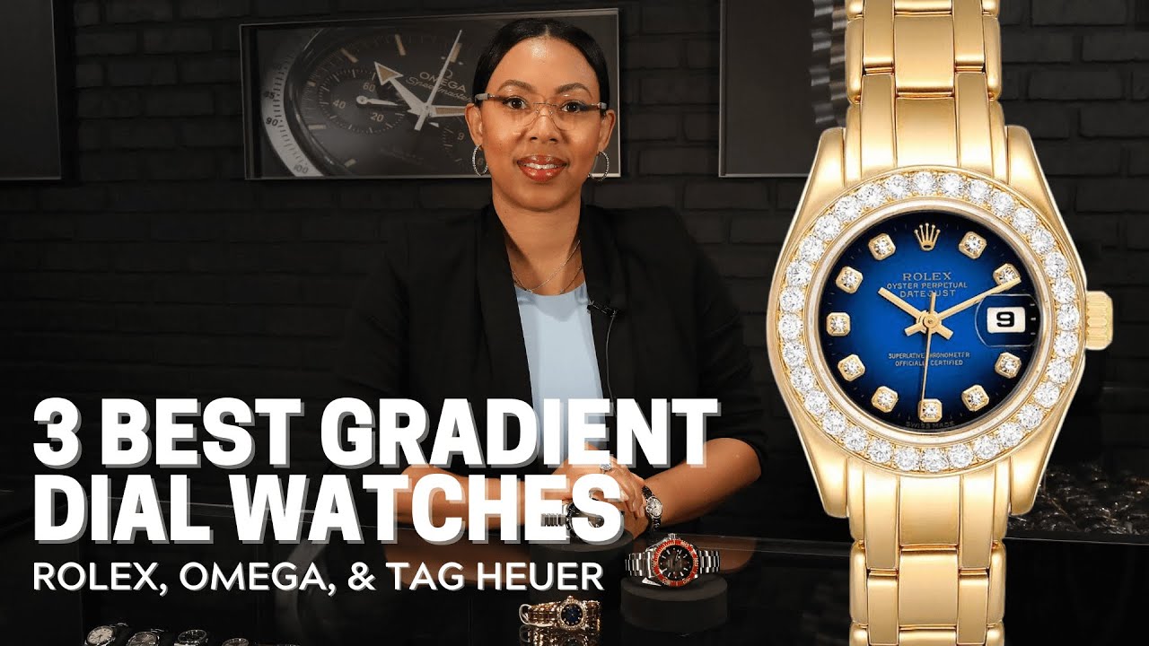 3 Best Gradient Dial Watches - Rolex, Omega & TAG Heuer ...