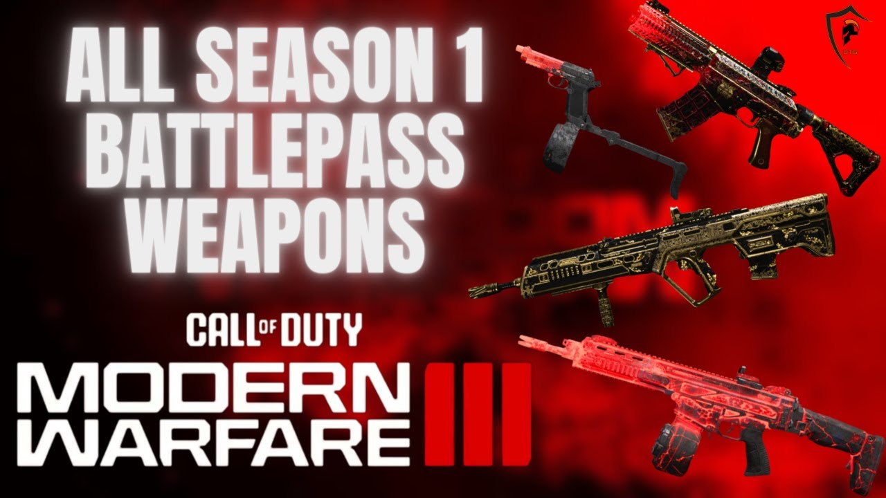 CoD MW III Season 1: Complete New Weapons & Blueprints Guide - YouTube