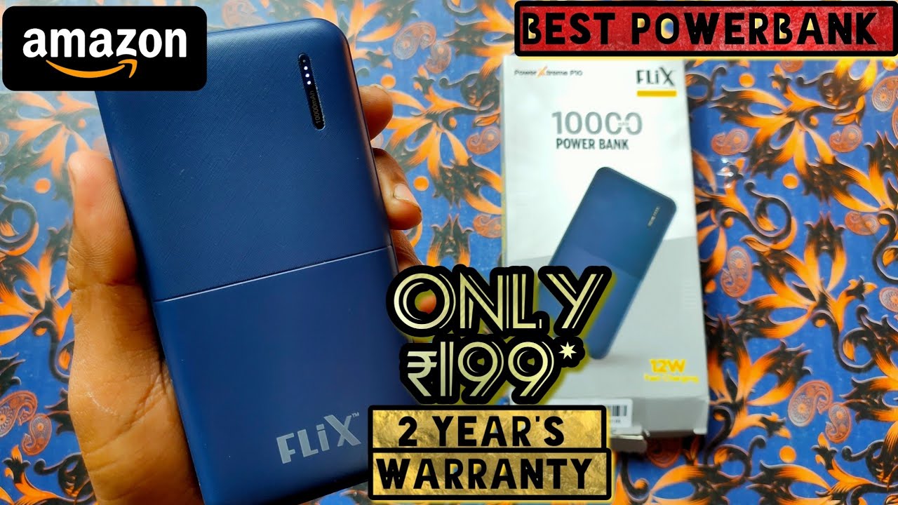 FLIX 10000MAH Powerbank@AmazonInOfficial‼️💯 Best power bank at lowest ...