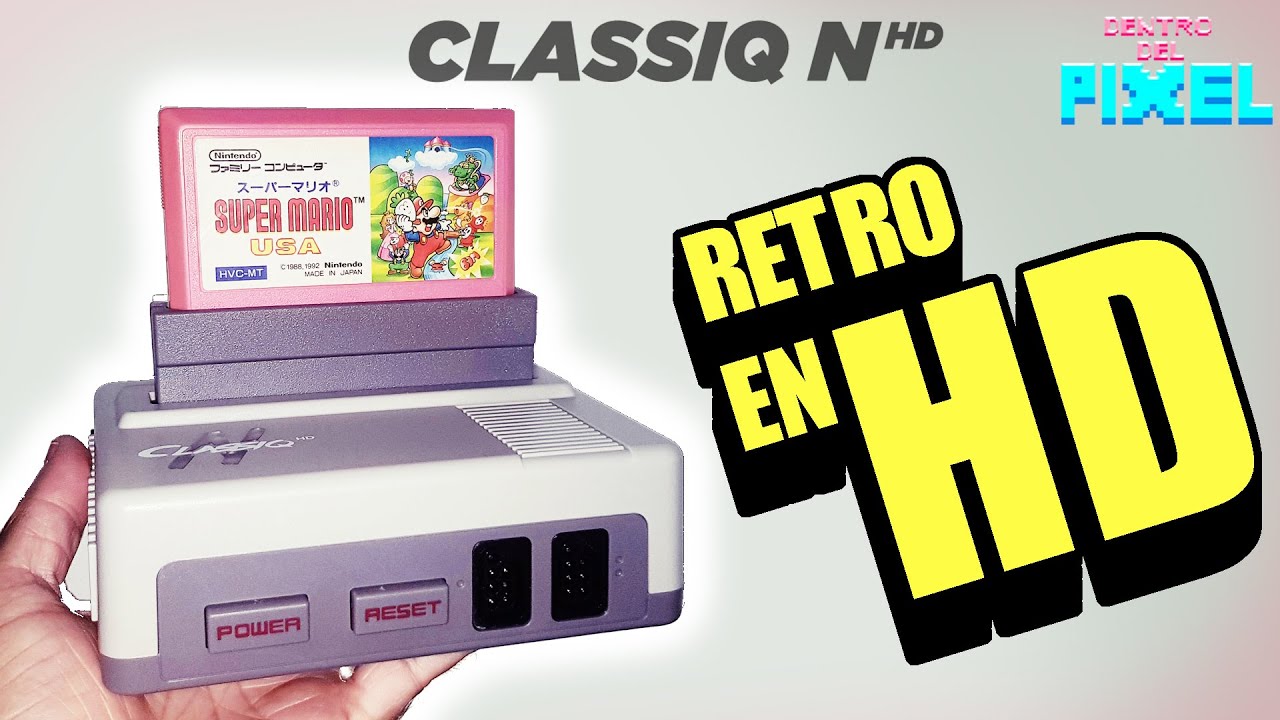 CLASSIQ N HD La NINTENDO clon de OLD SKOOL ¿es buena esta nueva consola ...