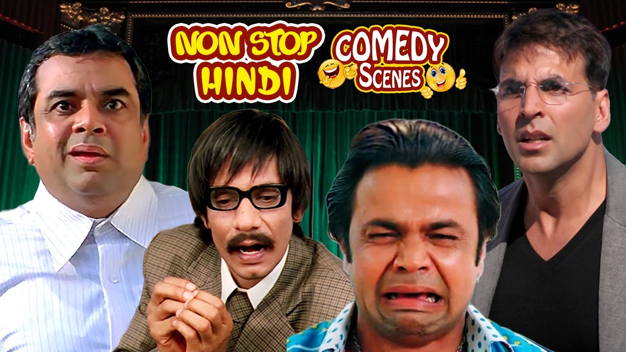 Non-Stop Hindi Comedy Scenes - Akshay Kumar - Rajpal Yadav - Vijay Raaz ...