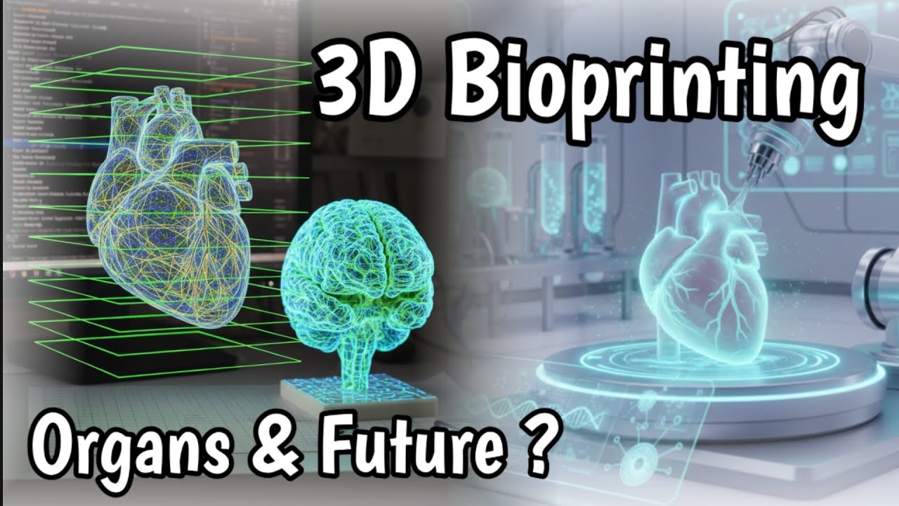 What Is 3D Bioprinting | How To 3D Human Heart Tissue | - YouTube