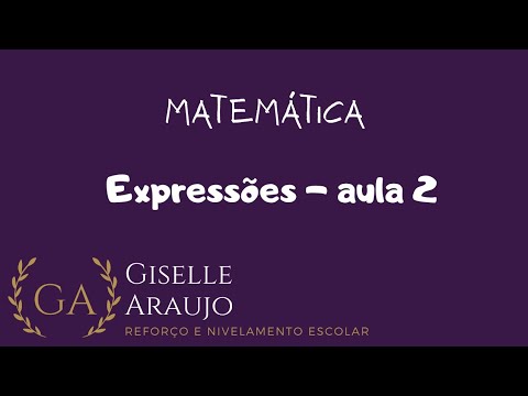Expressões numéricas - aula 2 - adição e subtração - com colchete ...