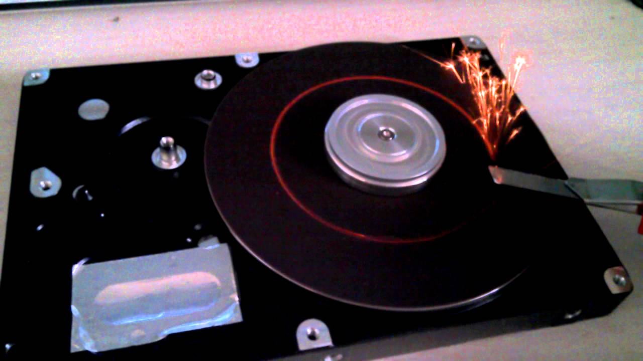 하드디스크 그라인더[Hard disk grinder] - YouTube