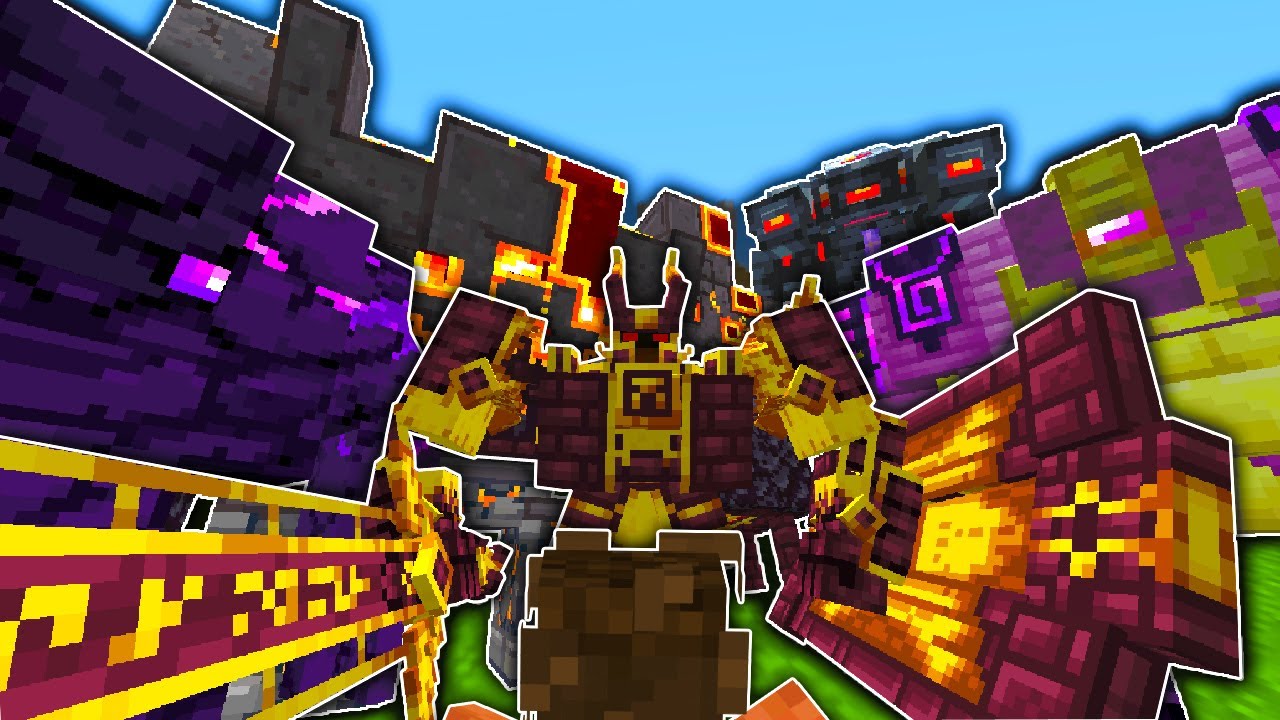 Fighting EVERY L_ender's Cataclysm bosses AT ONCE to prove a point ...