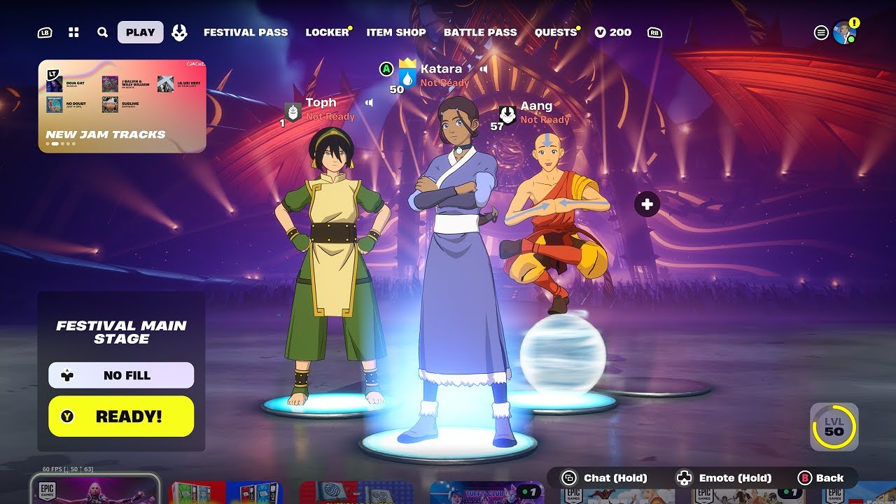 The Gaang plays the Avatar event in Fortnite - YouTube