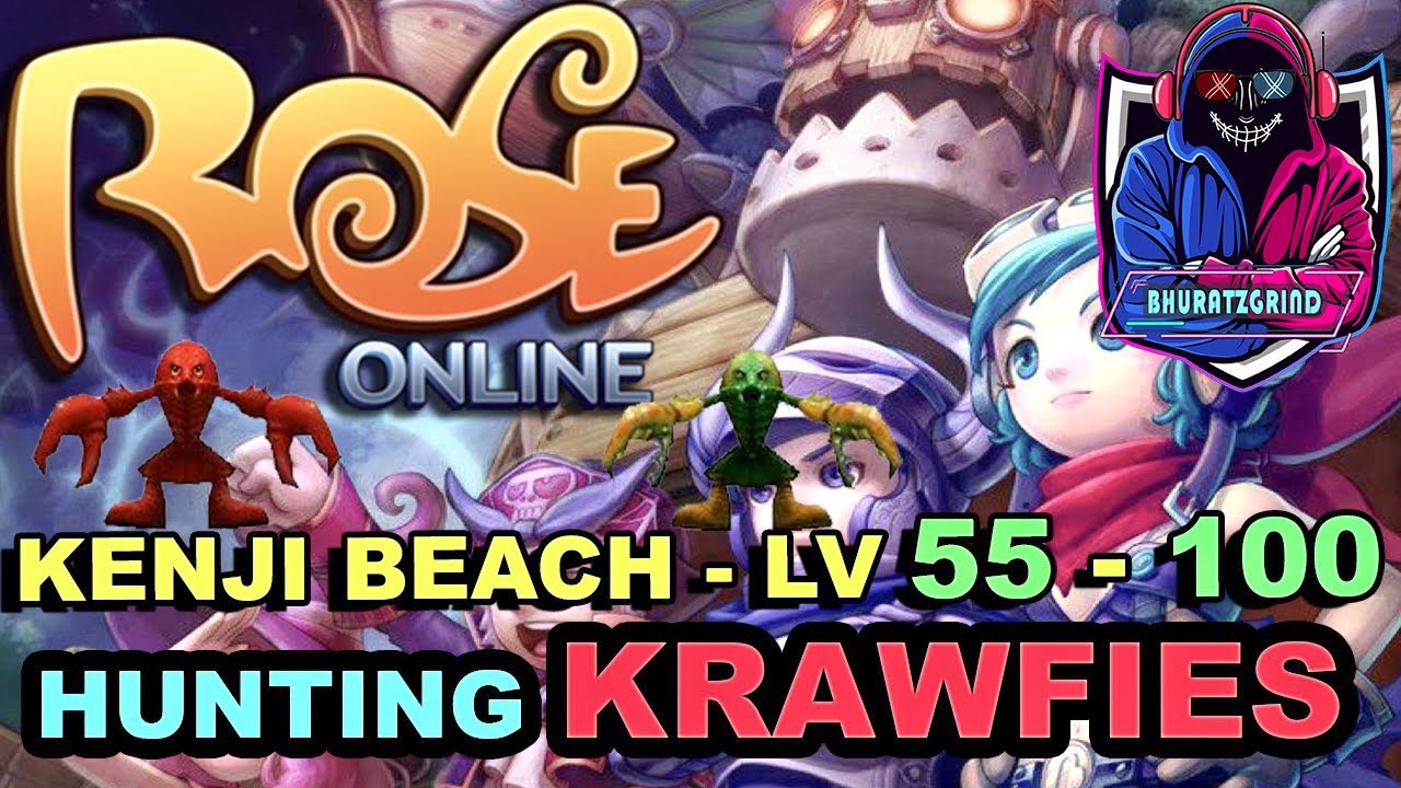 ROSE ONLINE - Kenjie Beach Repeatable Quest for EXP & ZULIE - YouTube