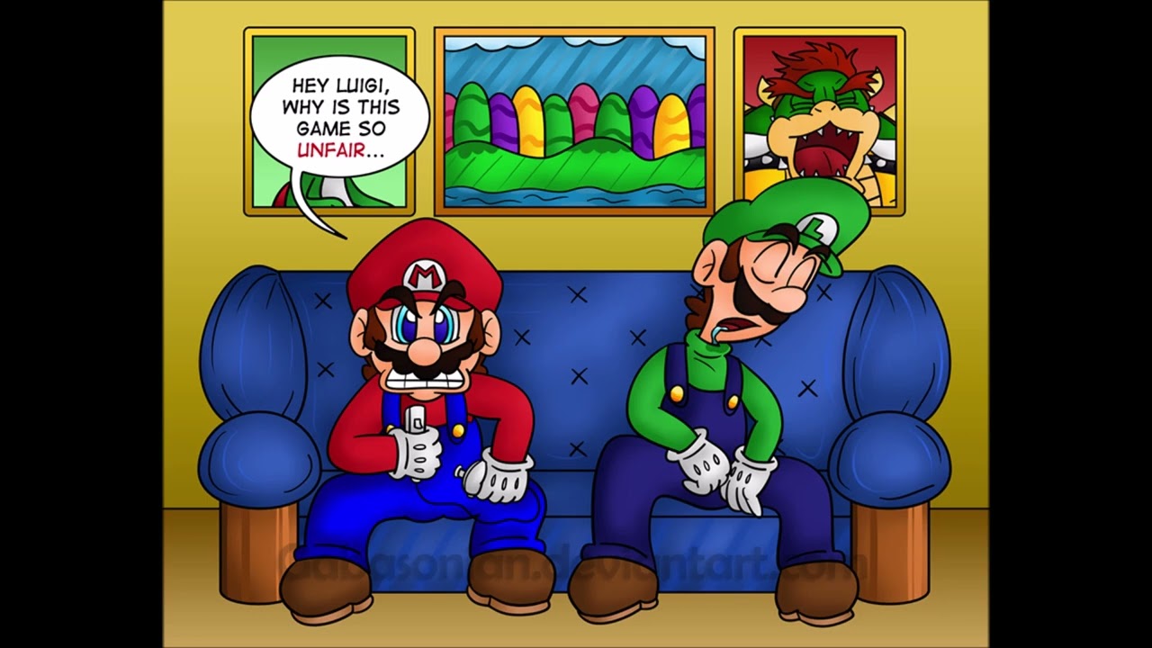 Luigi Cares! (A Super Mario Bros Comic Dub) - YouTube