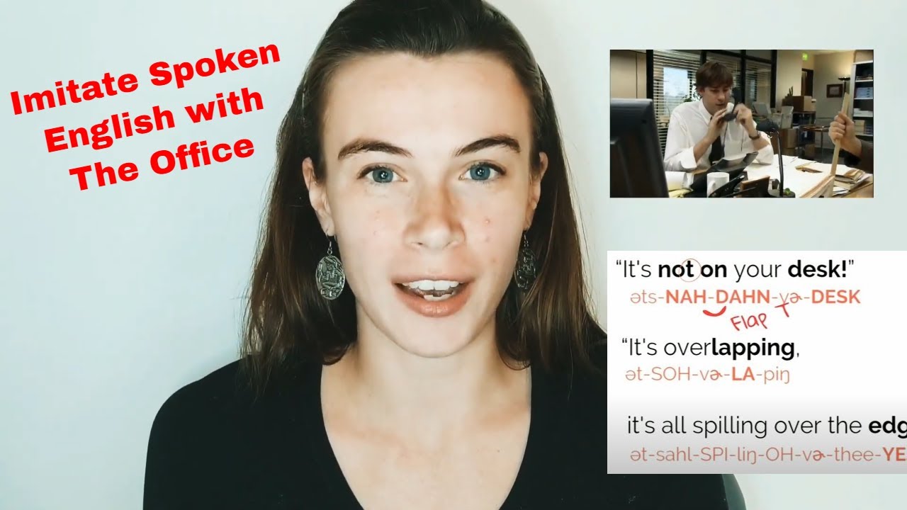 Imitate the American Accent with Jim and Dwight! | Accent Practice ...