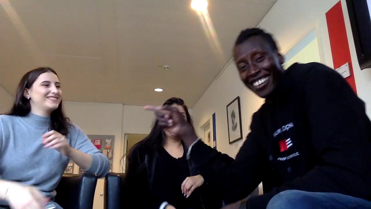 38 TWO YOUNG HEARING TRY SIGN LANGUAGE - YouTube