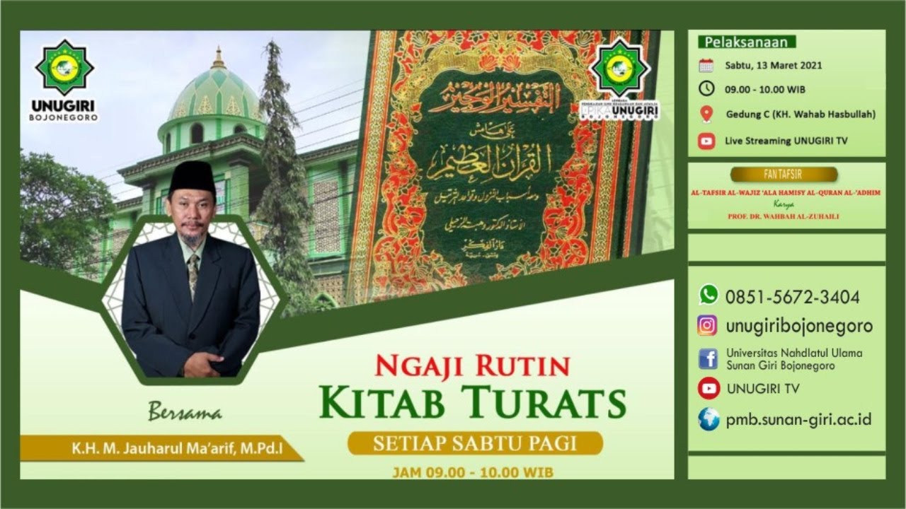 Ngaji Kitab : KITAB TURATS - YouTube