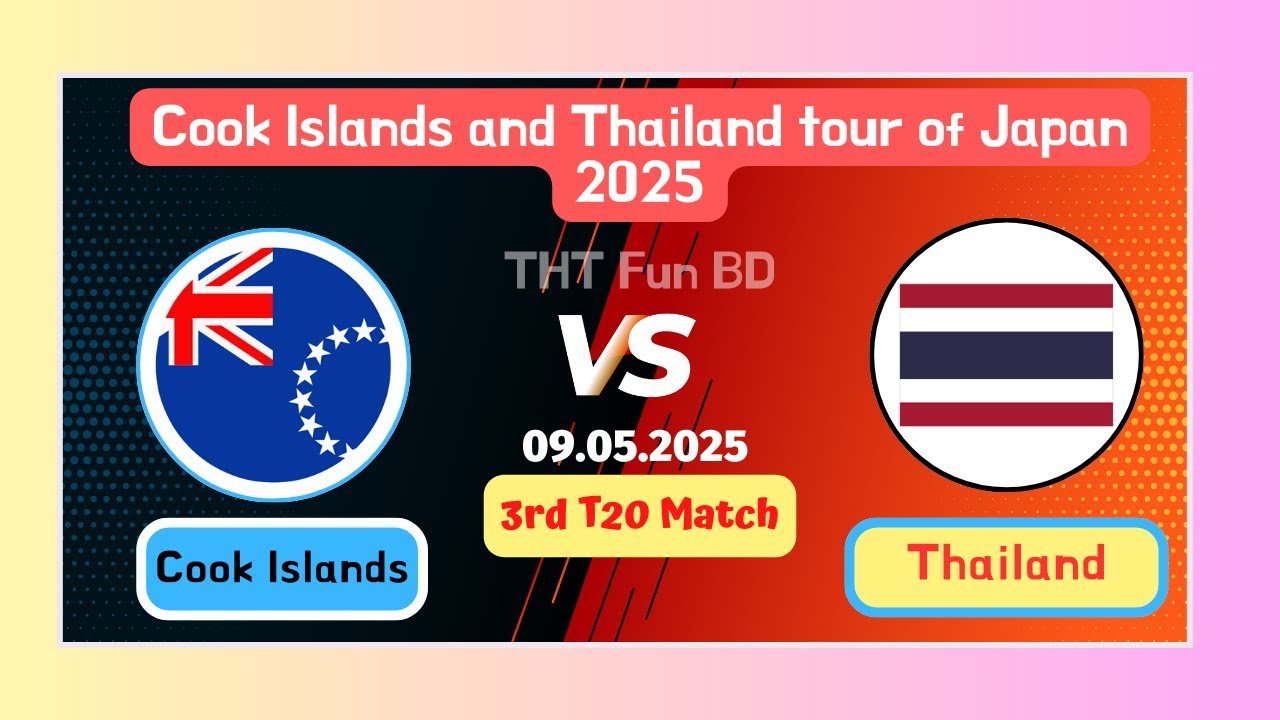 Cook Islands vs Thailand || JPN vs TL || 3rd T20 || Cook Islands and ...