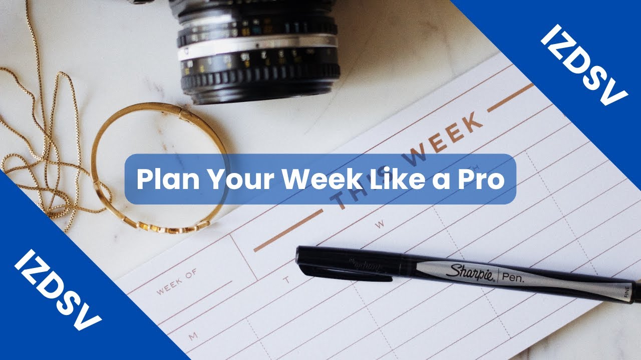 Printable Weekly Planner for Productivity - Plan Your Week Like a Pro ...