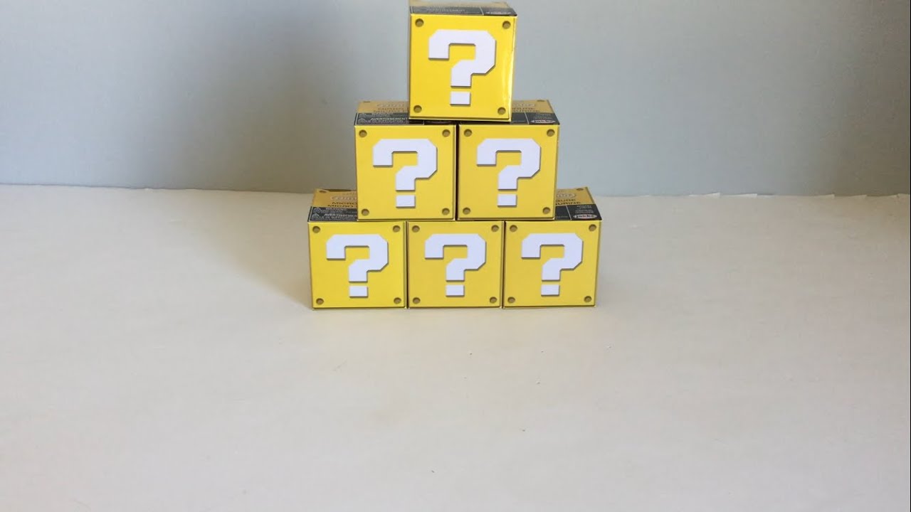 Nintendo Mystery Block Micro Figure Blind Boxes | kittentsumsntoys ...