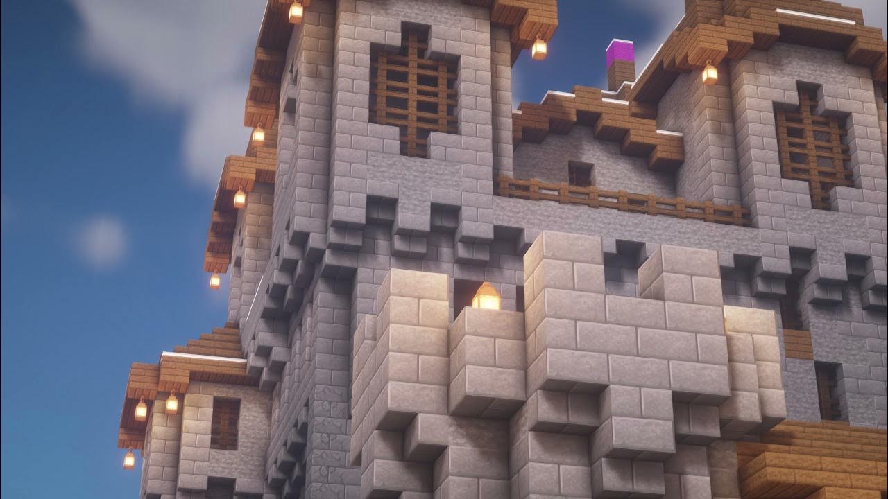 Minecraft Medieval Castle (Stevler's project, + Build tutorial) - YouTube