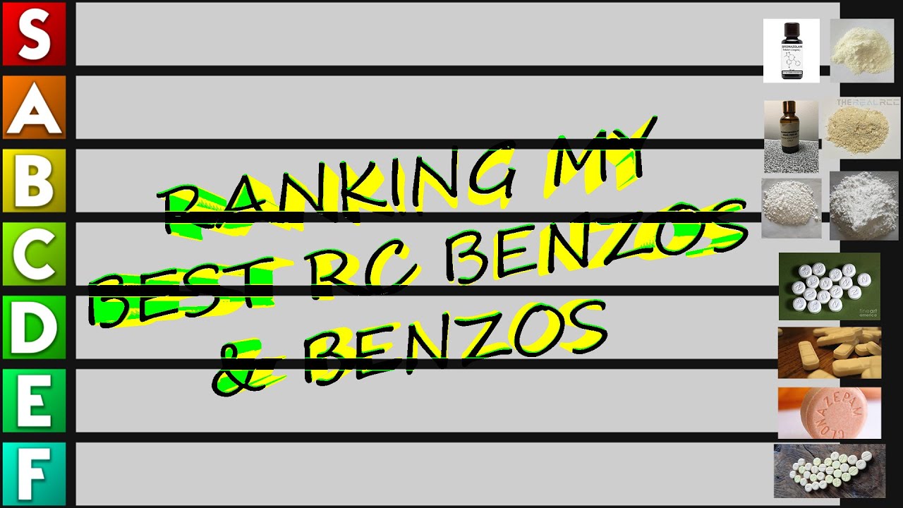 Ranking My BEST Benzos & RC Benzos - YouTube