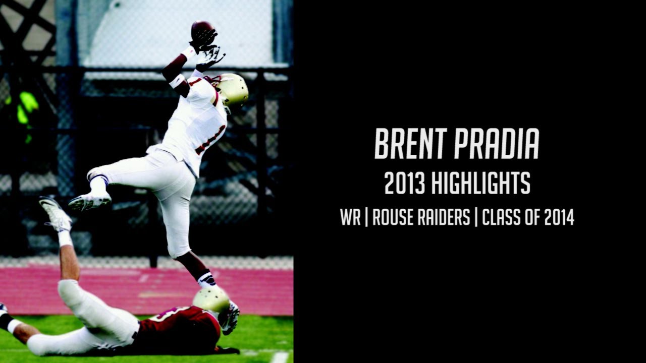 Brent Pradia | Rouse High | 2013 Highlights - YouTube
