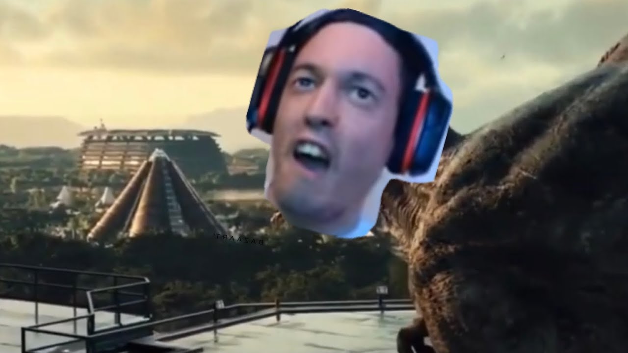 Wizardyensid Jurassic World T-Rex scream meme - YouTube