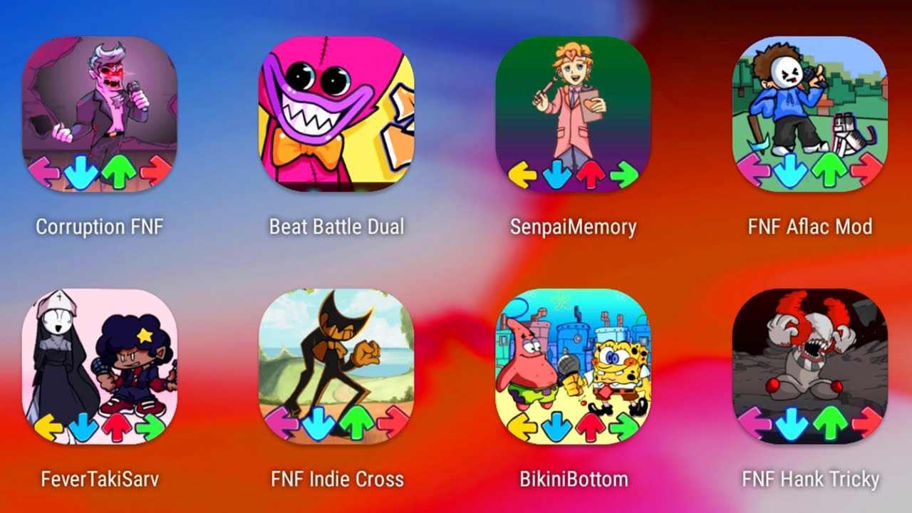 FNF Mods Android Whitty - Vexation,Senpai Static Memory - Soul,Aflac ...