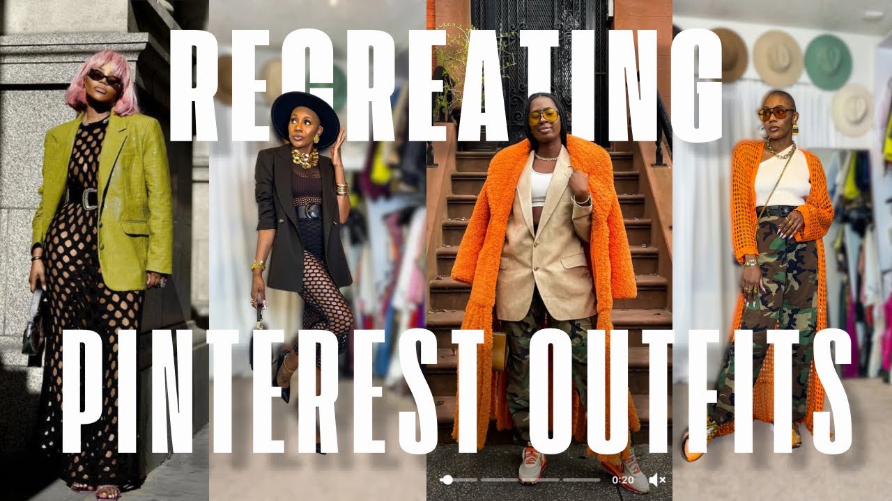HOW TO RECREATE PINTEREST OUTFITS | STEP-BY-STEP FASHION GUIDE - YouTube