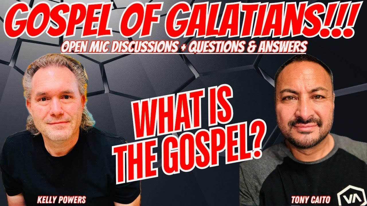 The Gospel of Galatians Exposed: LAW VS GRACE | Tony Caito & Kelly ...