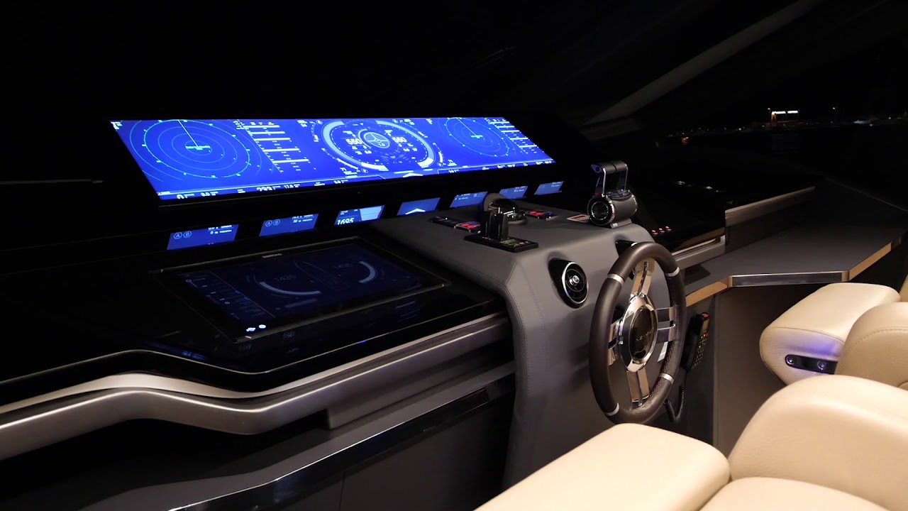 Azimut Grande S10 Sistema Simrad-Naviop - Boat Shopping - YouTube