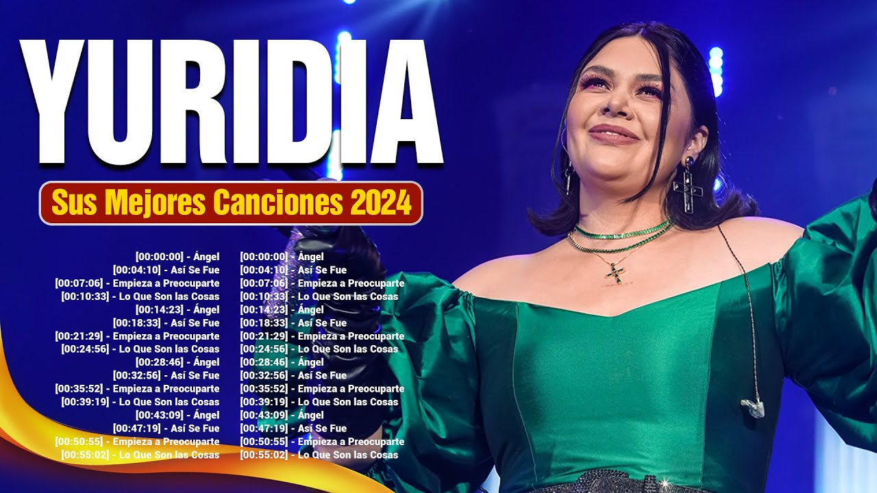 YURIDIA SUS MEJORES ÉXITOS ~ YURIDIA GRANDES ÉXITOS ~ ALBUM COMPLETO ...