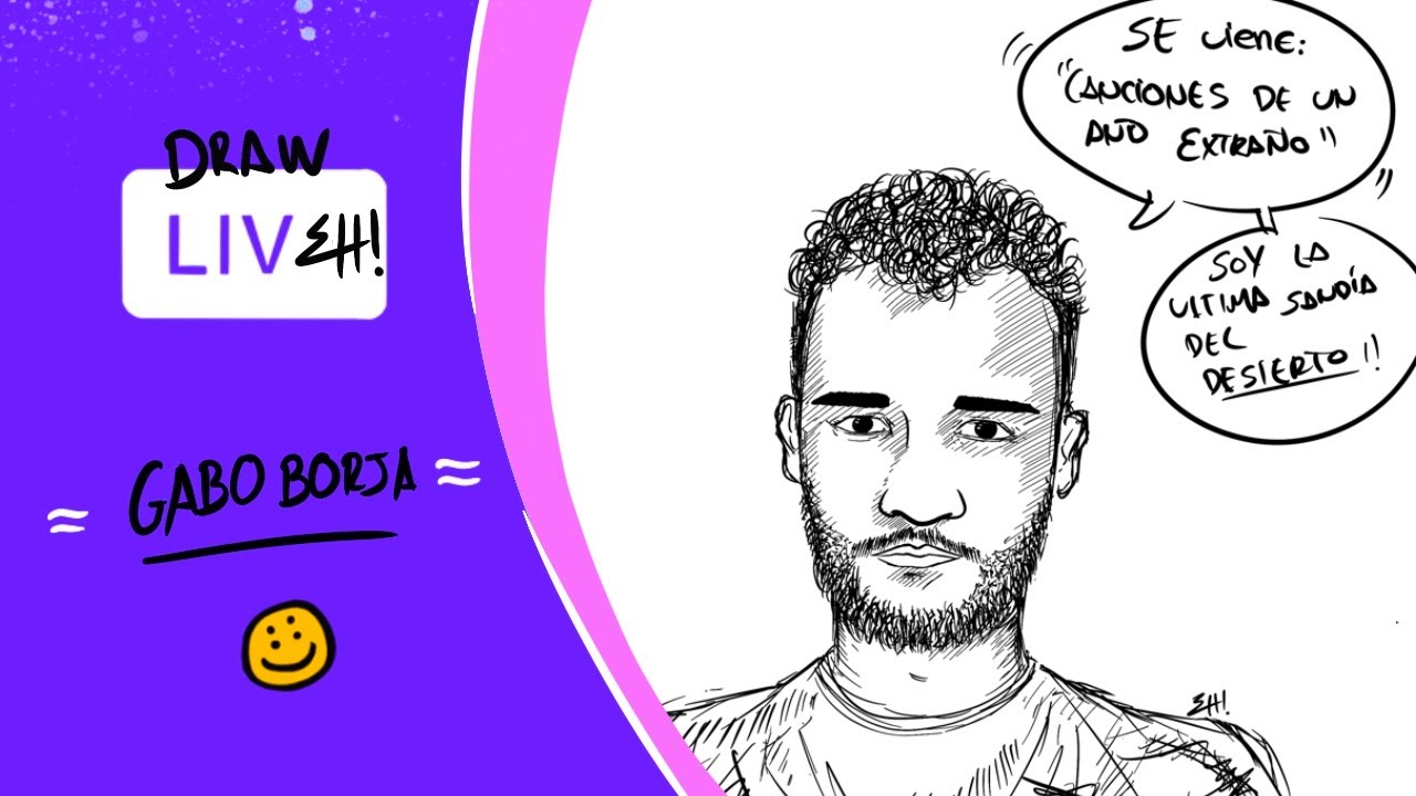 Draw Live con Gabo Borja - YouTube