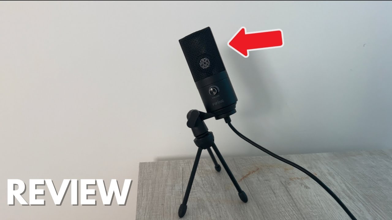 FIFINE USB Microphone - Quick Review - YouTube