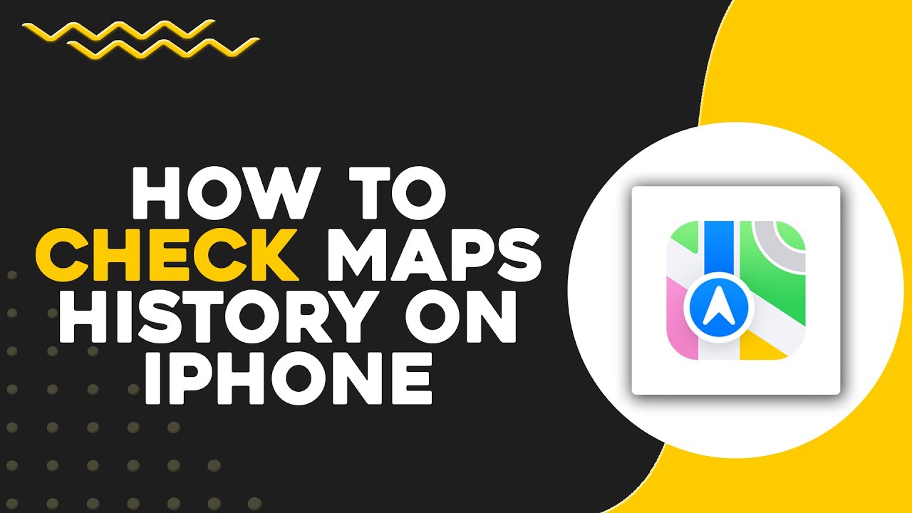 How To Check Maps History On iPhone (Quick & Easy) - YouTube