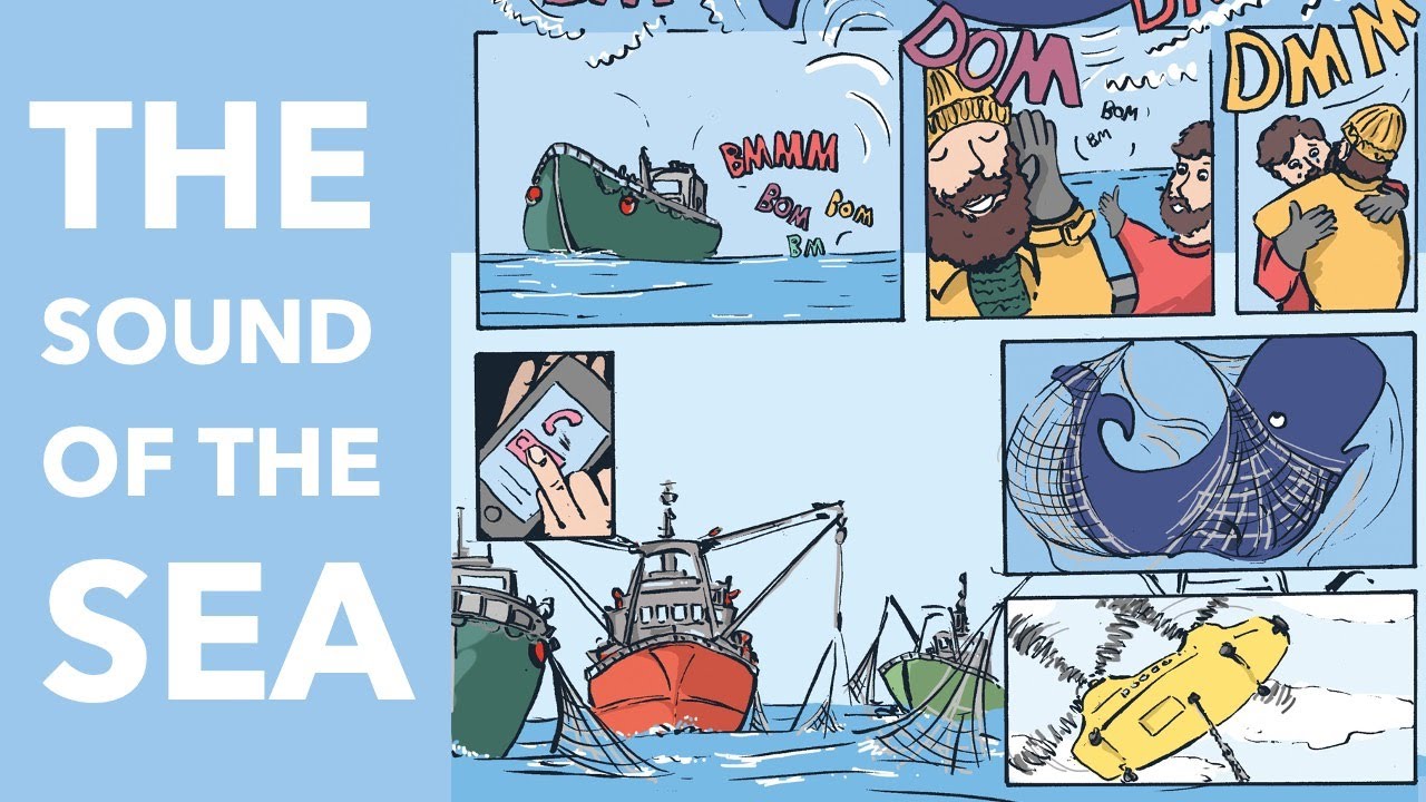 The Sound of the Sea (Comics for Kids) - YouTube