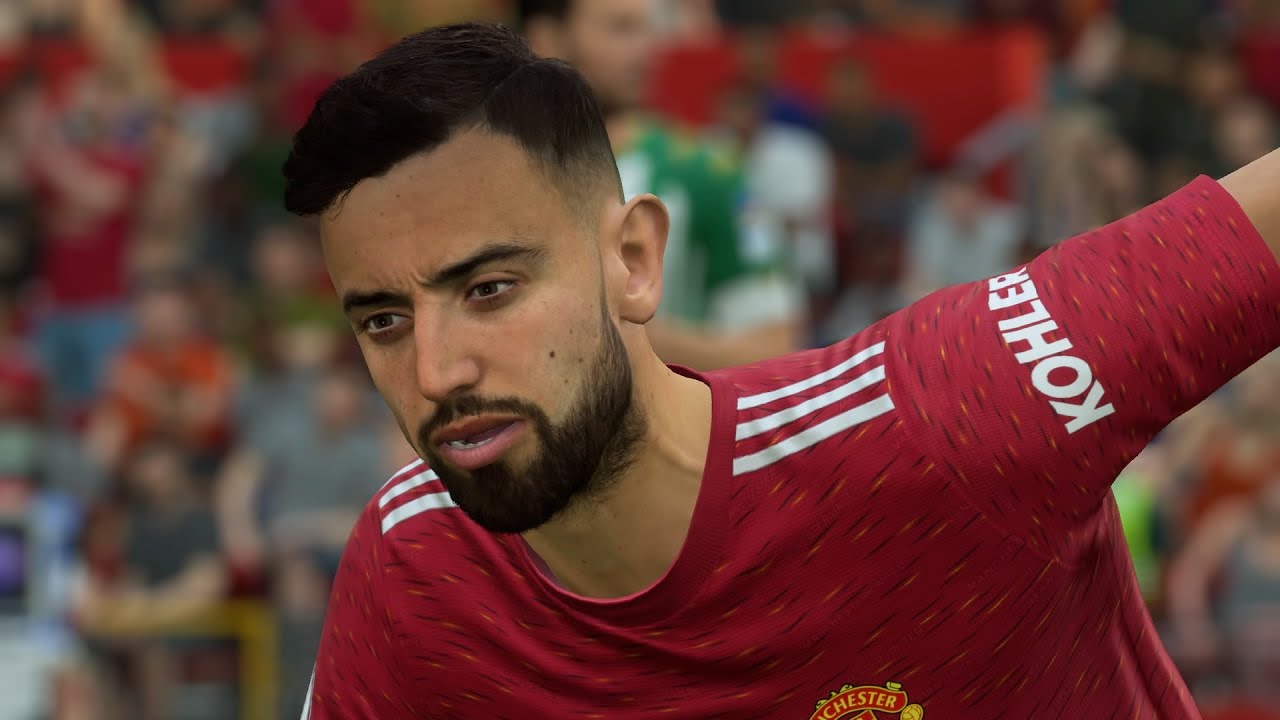 BRUNO FERNANDES - FIFA 21 PRO CLUBS LOOK ALIKE - YouTube