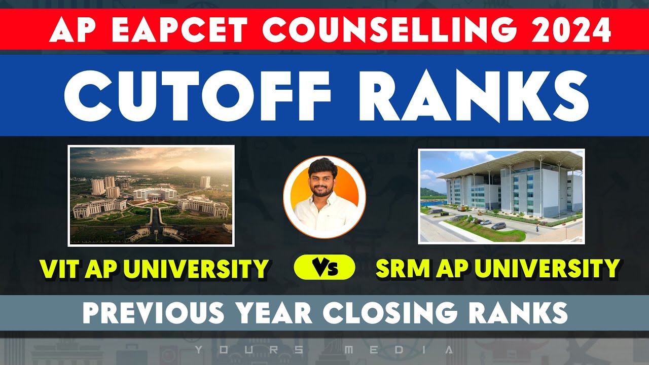 SRM Ap University vs VIT AP University Cutoff Ranks | Ap Eapcet ...
