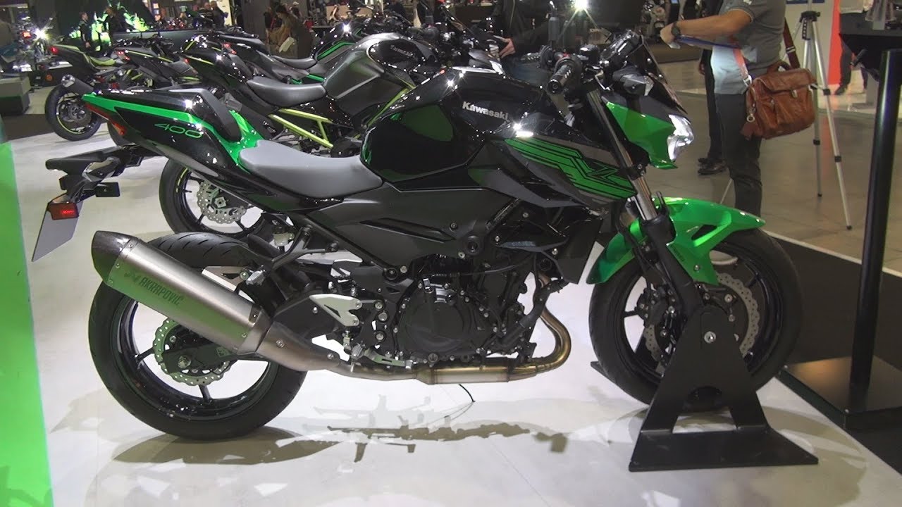 Kawasaki Z400 (2020) Exterior and Interior - YouTube