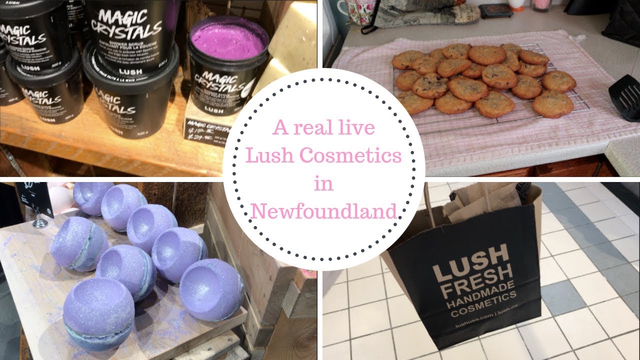 A REAL LIVE LUSH COSMETICS IN NEWFOUNDLAND l Amandaandlola VLOGS - YouTube